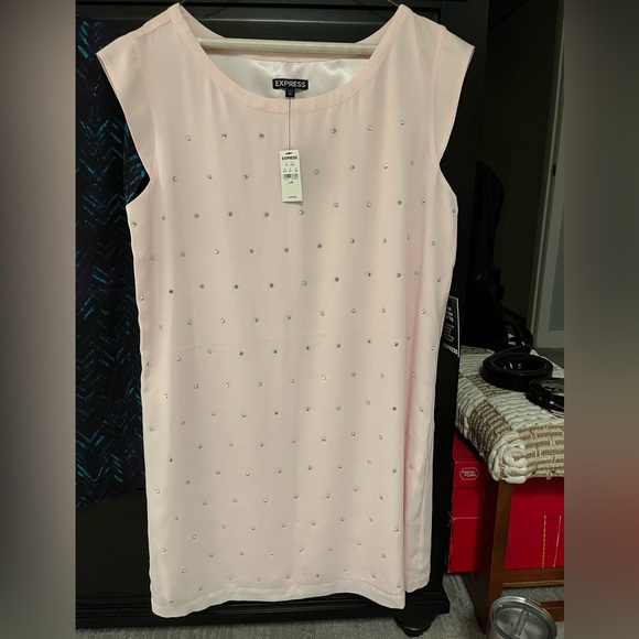 Express | Dresses | Brand New Express Dress With Cap Sleeve | Poshmark